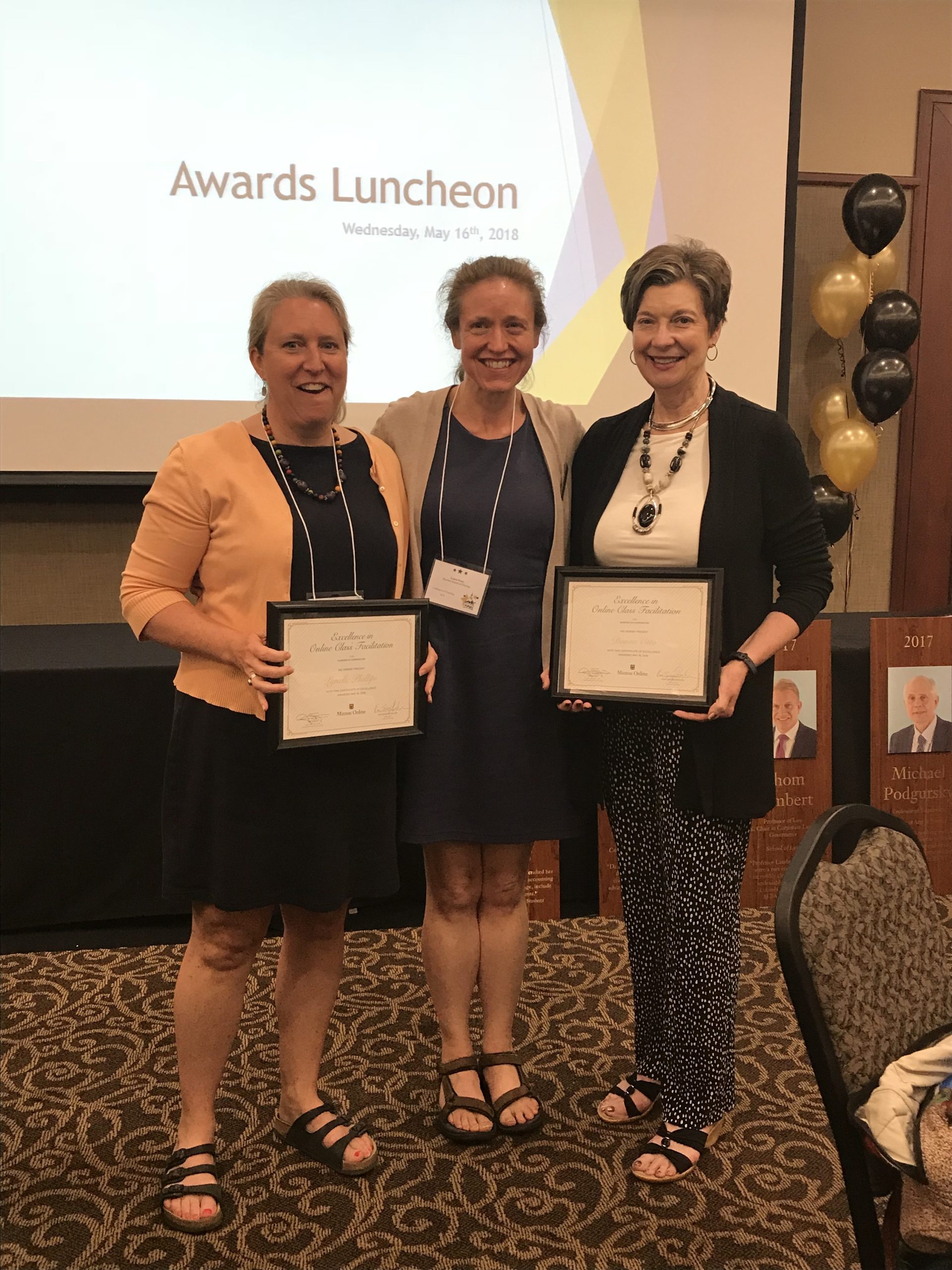 Excellence in Online Facilitation Award // Sinclair School of Nursing