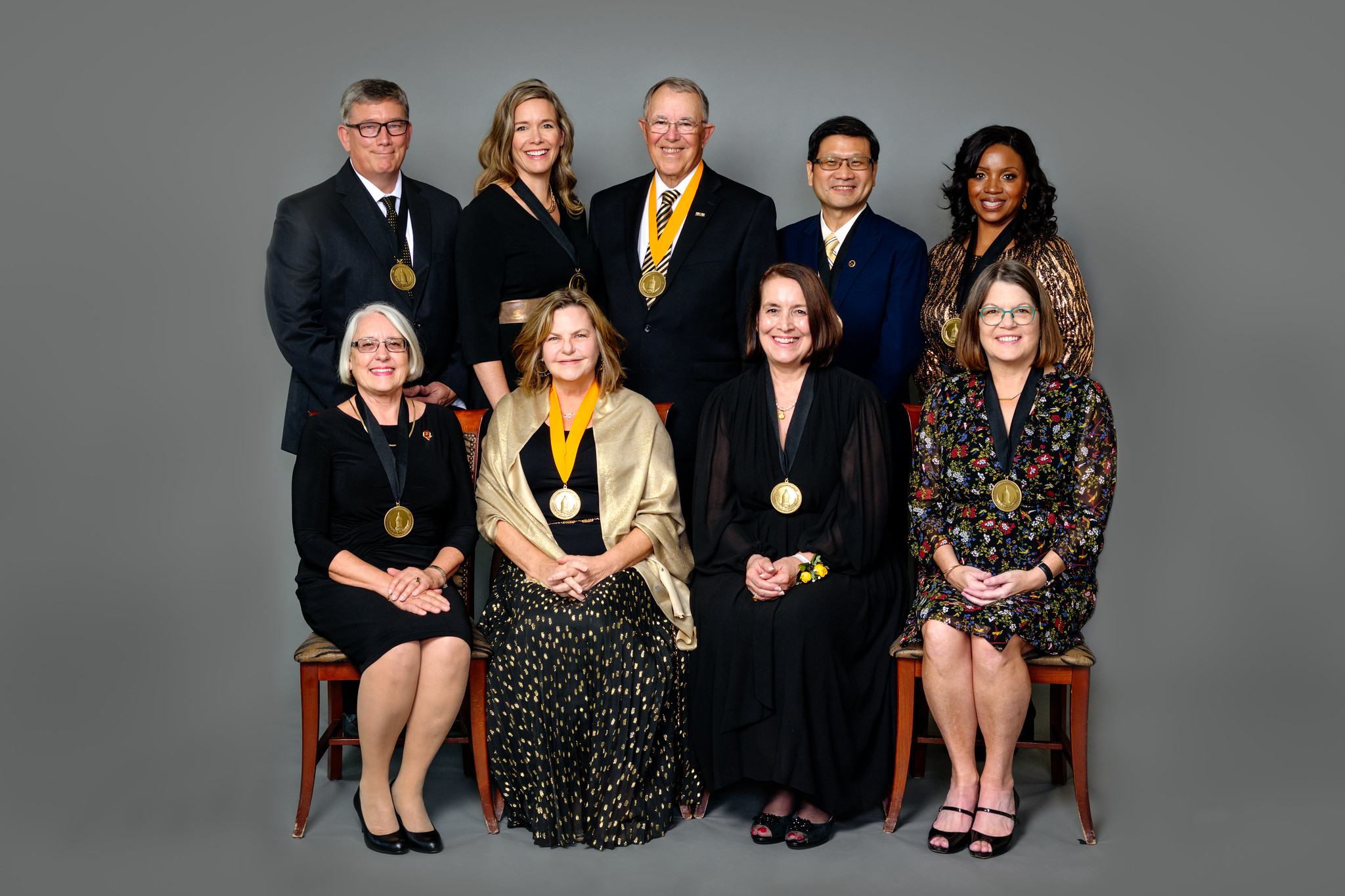 Interim Dean Popejoy among faculty honored.